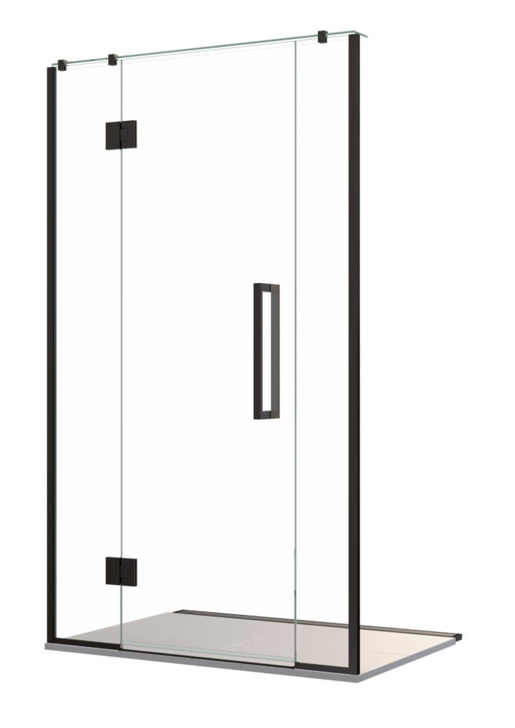 Acclaim 3s Black Recessed Channel Drain | Newline