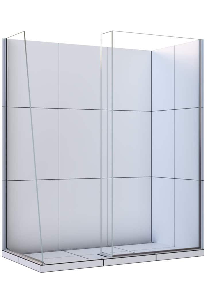 Acclaim Walk In 2s Chrome Hobbed Channel Drain | Newline NZ