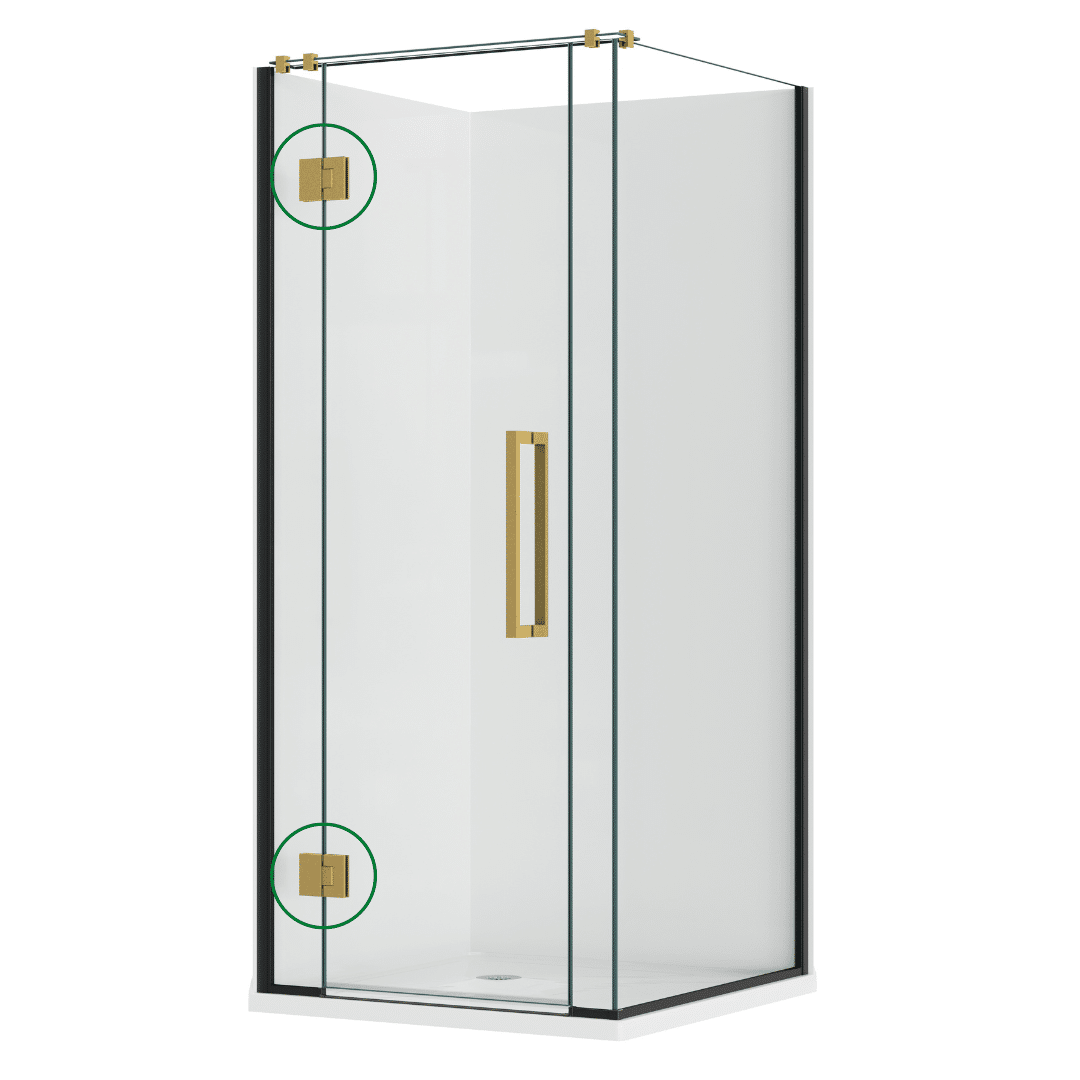 Choosing the Right Shower Door Hinges | Newline
