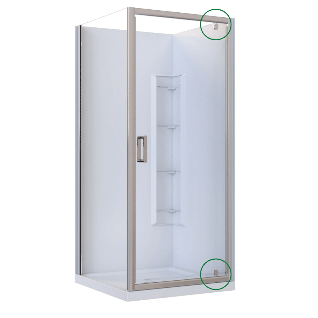 Choosing the Right Shower Door Hinges | Newline