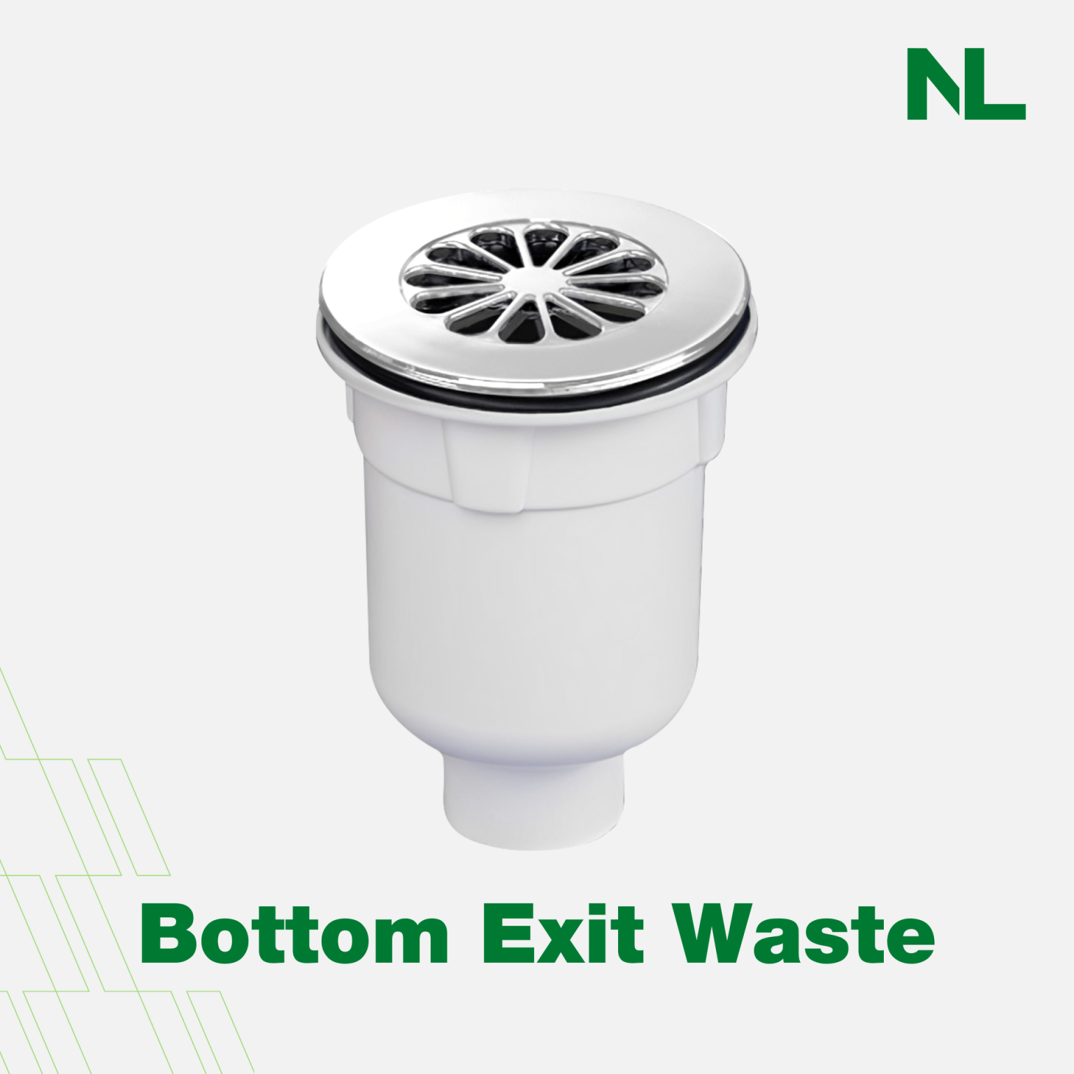 What are the different types of shower wastes ? | Newline