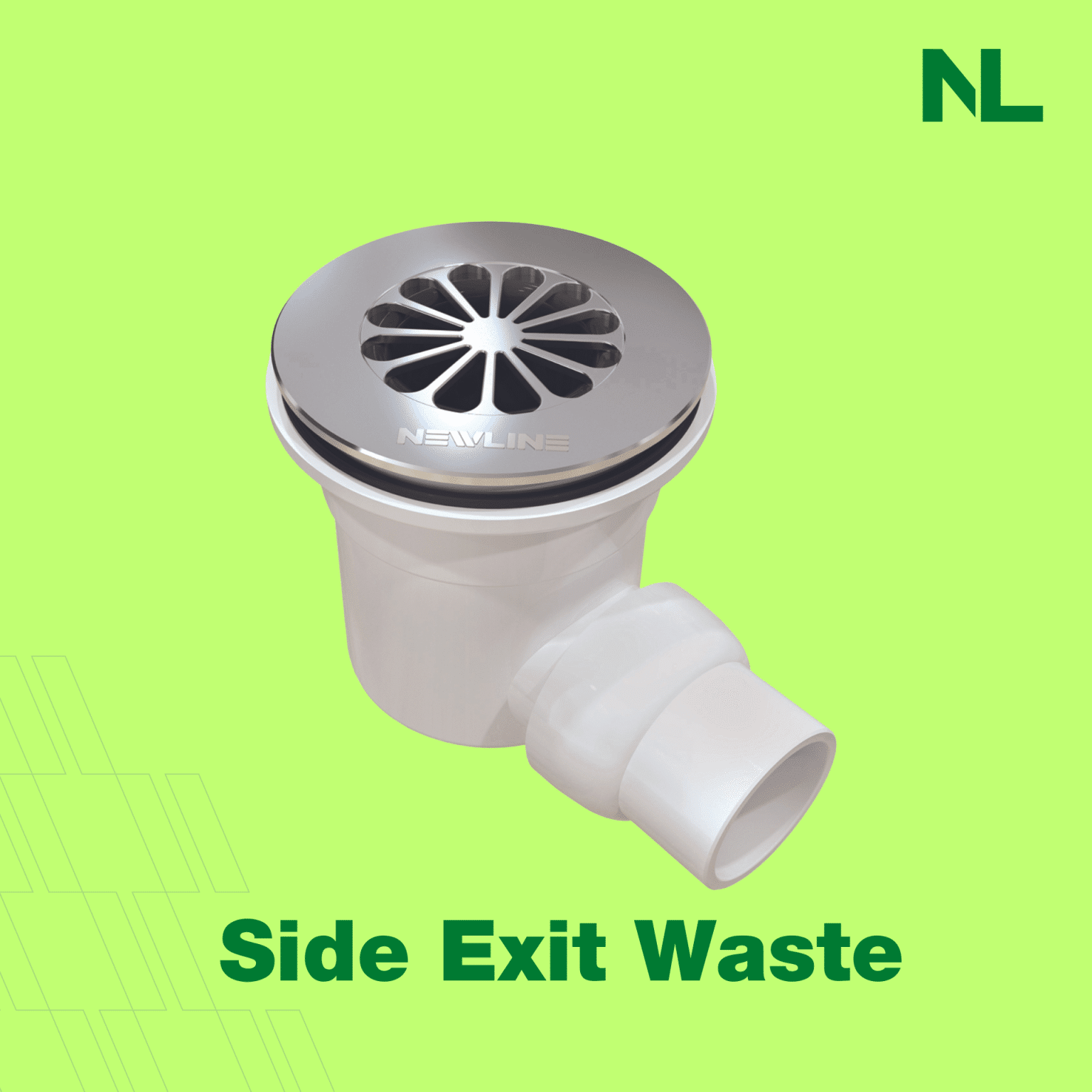 What are the different types of shower wastes ? | Newline