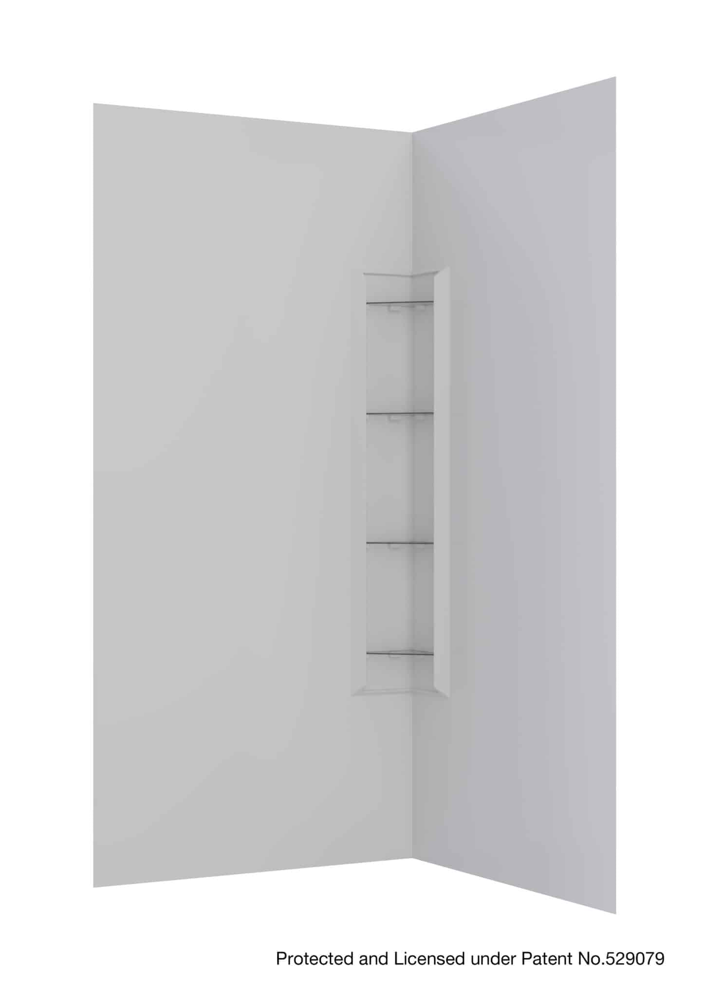 2-Sided Corner Acrylic Liner