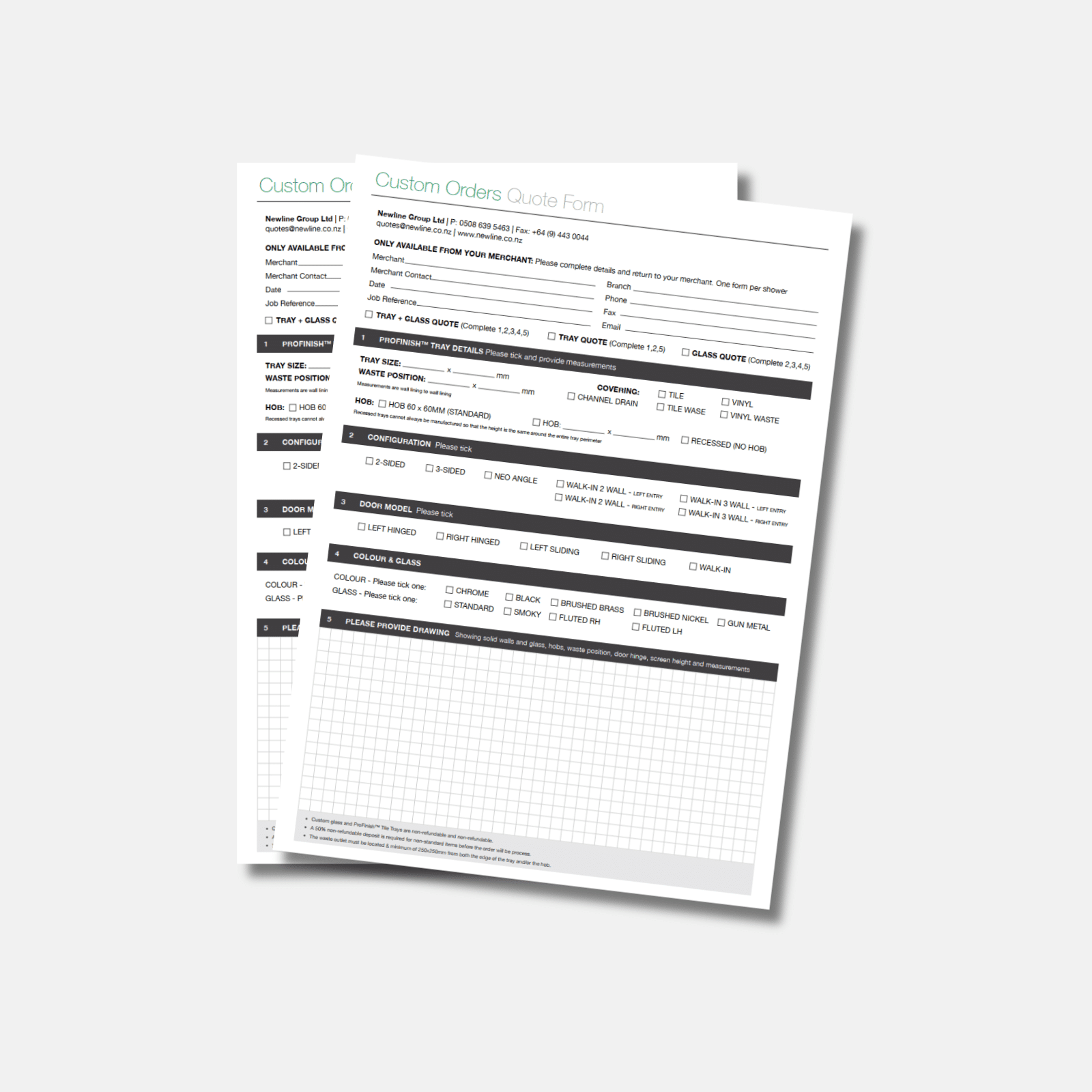 Custom - Service - Product Downloads | Newline New Zealand